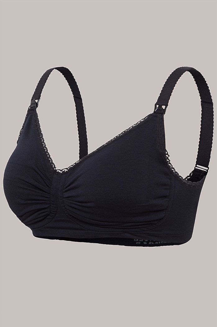 Maternity & Nursing Bra with Padded Carri-Gel® Support - Bellyssimo ...